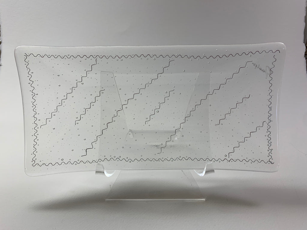 Zig Zag Copper Inclusion Baton Rouge – Gazing Through Glass