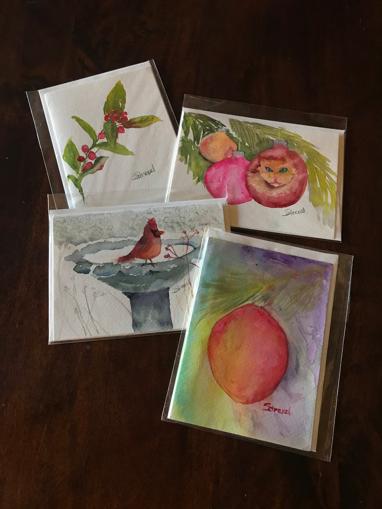 Notecards - Original Watercolor - Assorted – Gazing Through Glass